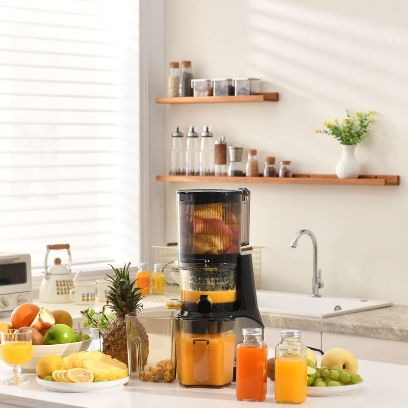 Canoly C09 Slow Juicer Machines Hands-Free Cold Press Juicer Easy Clean